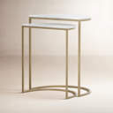 Four Hands Ane Marlow Ane Nesting Tables - Iron Matte Brass & Reviews | Perigold